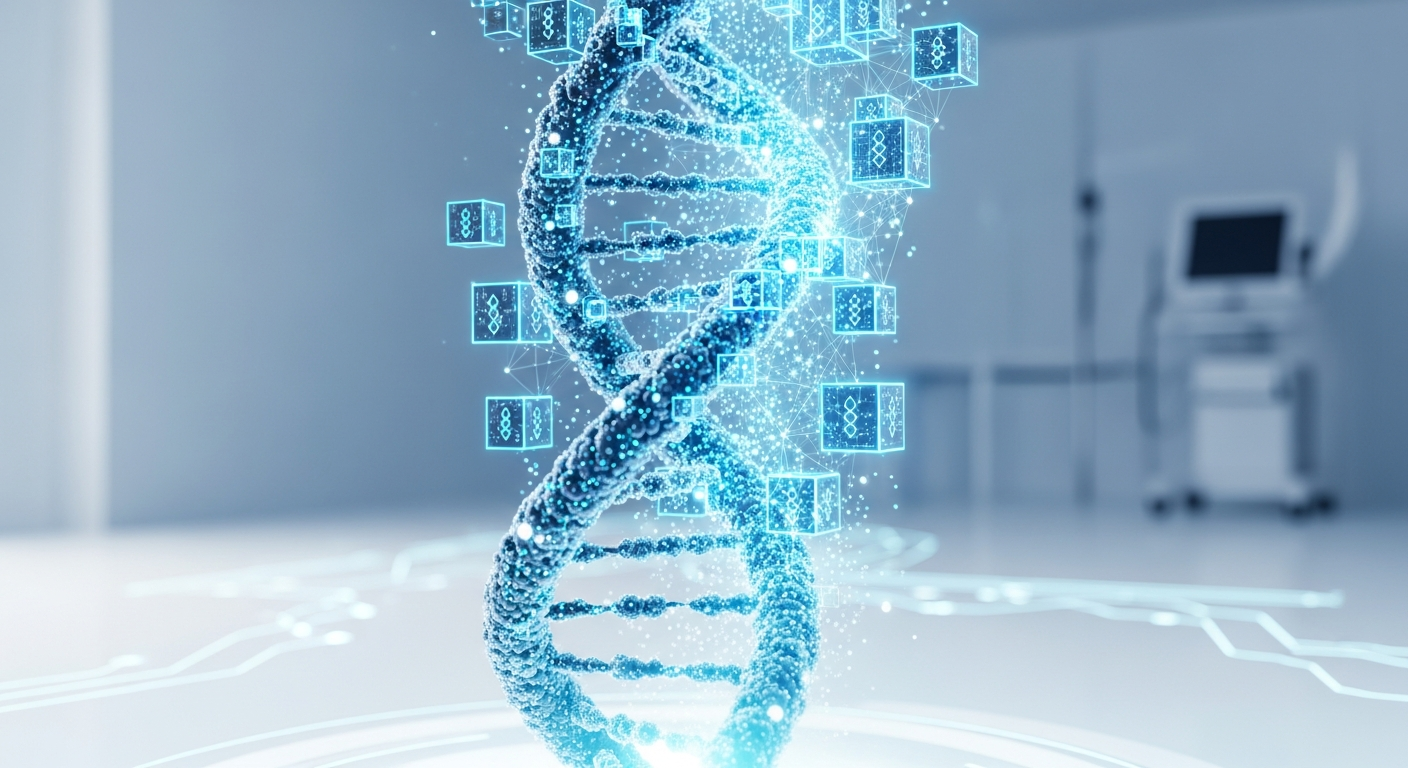 DNA and Blockchain Visualization